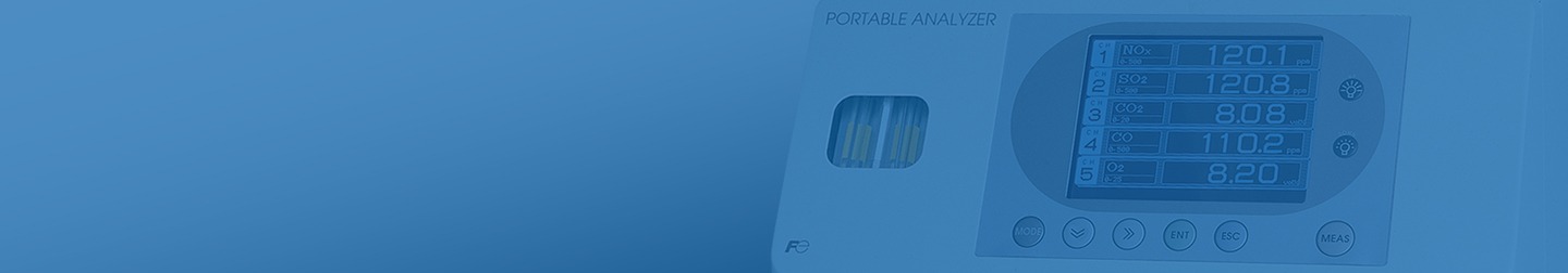 portable gas analysers and samplers | Fuji Electric